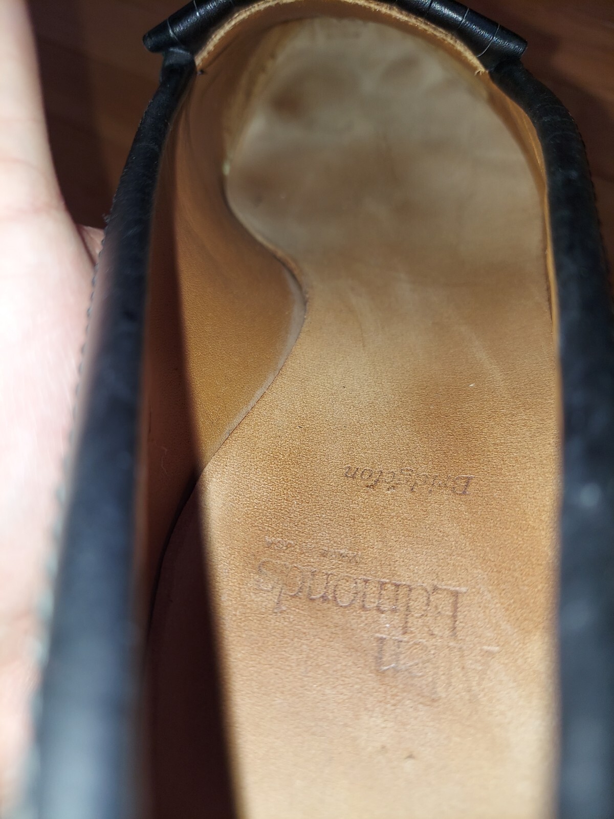 NOS 1997 Allen Edmonds Bridgeton Black Calf Kiltie U-Tip Tassel Loafers 11.5 D | eBay