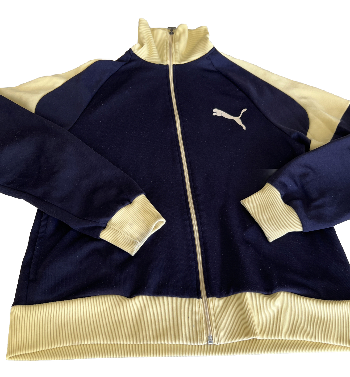 Vintage Puma Tracksuit Jacket Retro Jersey Zip-up Log… - Gem