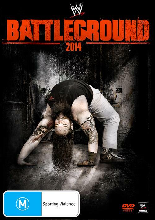 WWE - Battleground 2014 (DVD, 2014) Pro Wrestling Matches 5021456202799 ...