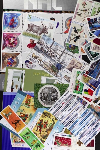CANADA 2004 Year set collection made of 64 different stamps Mint NH See ...