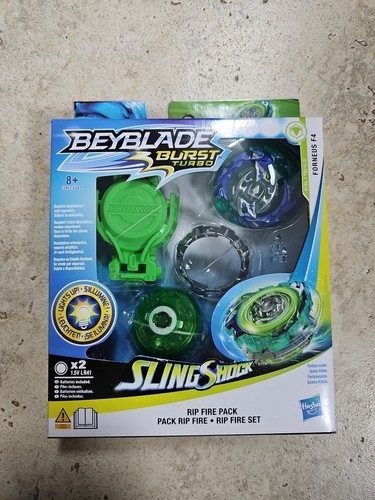toupie beyblade burst turbo forneus F4 hasbro neuf new rip fire set ...