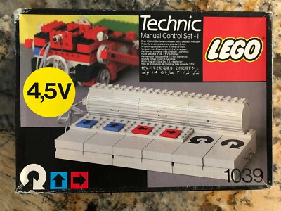 NEW LEGO Manual Control Set TECHNIC 1039 VINTAGE COLLECTIBLE(1986 ...