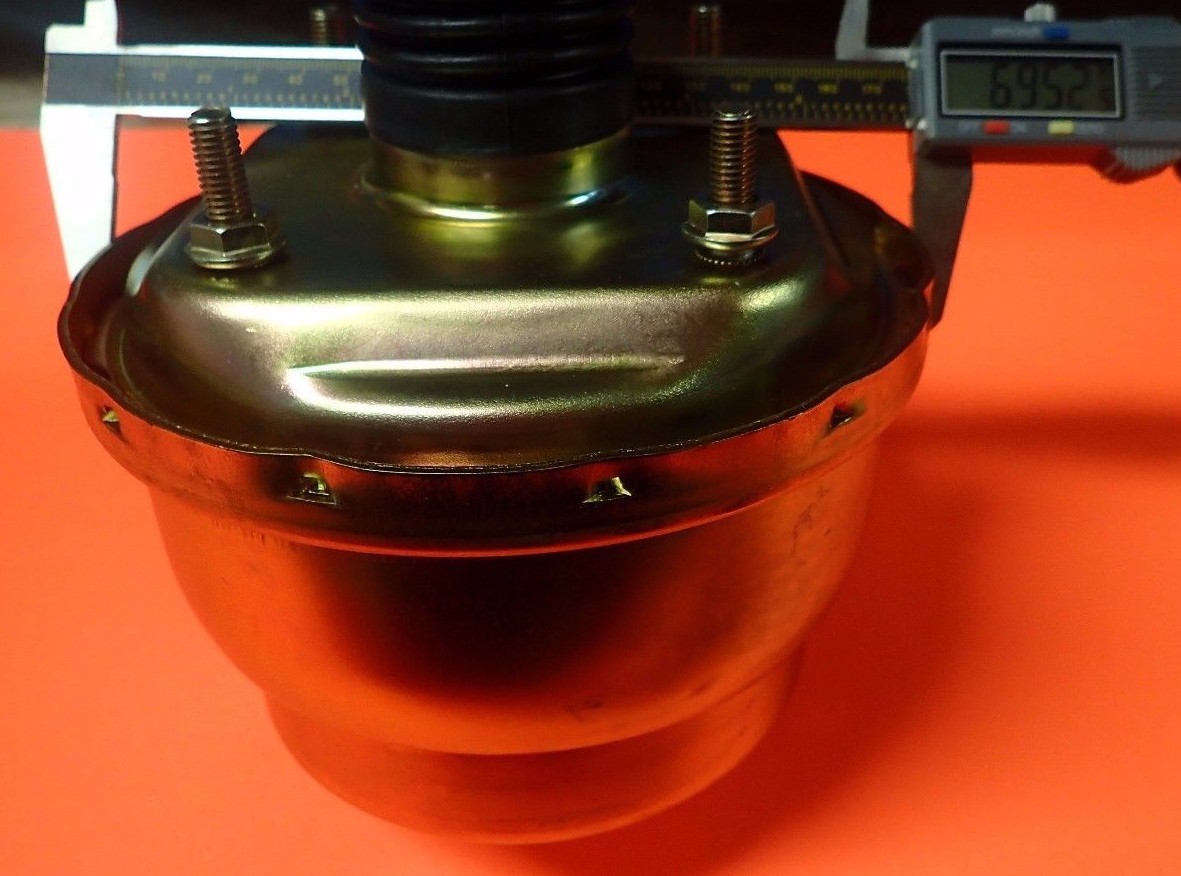 7" dual diaphragm power brake booster & master cylinder proportioning ...