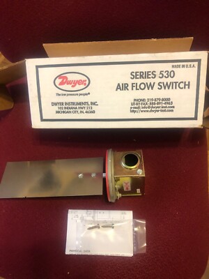 DWYER AIR FLOW SWITCH; Series 530; NEW | eBay