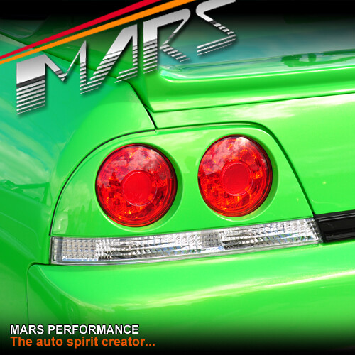 Red LED Tail Lights for Nissan R33 Skyline Coupe GTS-T GT-R GT-T ...