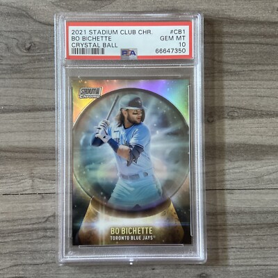 2021 STADIUM CLUB CHROME CRYSTAL BALL BO BICHETTE #CB1 PSA 10 | eBay