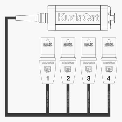 Stage Box, Audio Snake, Multicore, Ethercon, RJ45 Cat 5, Tx and Rx Pair ...