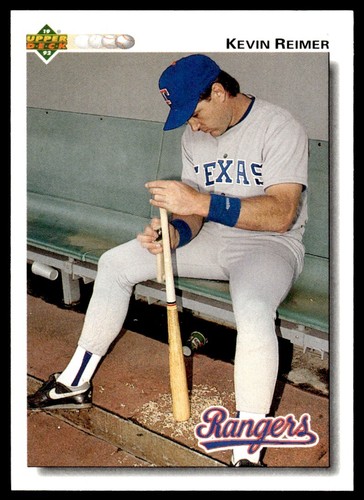 1992 Upper Deck Baseball Card Kevin Reimer Texas Rangers #201 | eBay