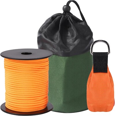 Arborist Throw Line Kit, Arborist Throw Weight and Line Kit, 164’ Ultra ...