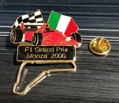 Formula 1 Pin F1 Grand Prix 2000 Monza with Track - Dimensions 38x48mm ...