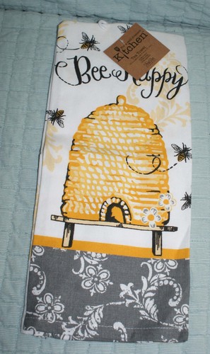 Kay Dee Designs Tea Towel - Bee Happy Cotton Fast Shipping NEW | eBay