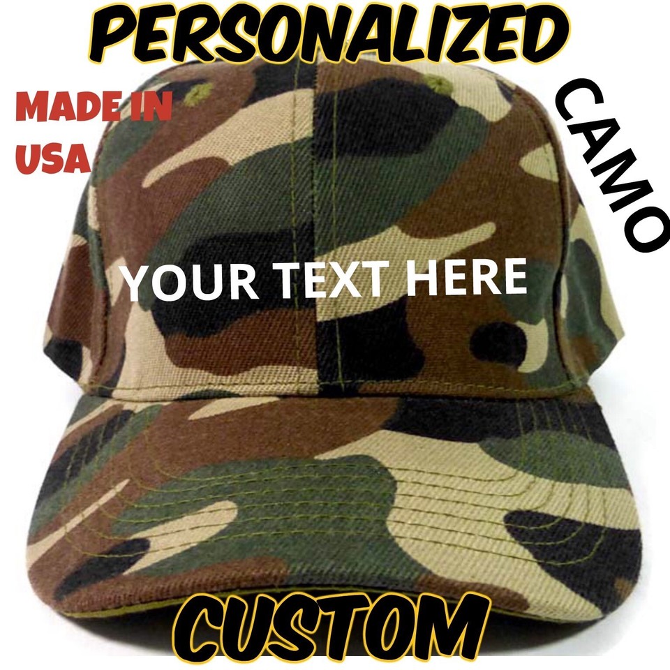 CUSTOM PERSONALIZED Multi Color EMBROIDERED Hats Design Your Own HAT ...