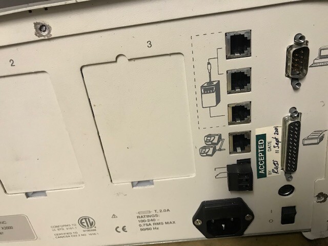 GE Sensing Kaye Validator X2010 2000 with (3) SIM Sensor X2025 Input ...