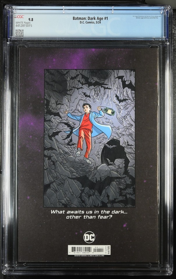 Batman: Dark Age #1 CGC 9.8 Michael Allred Cover A DC Comics 2024 White ...