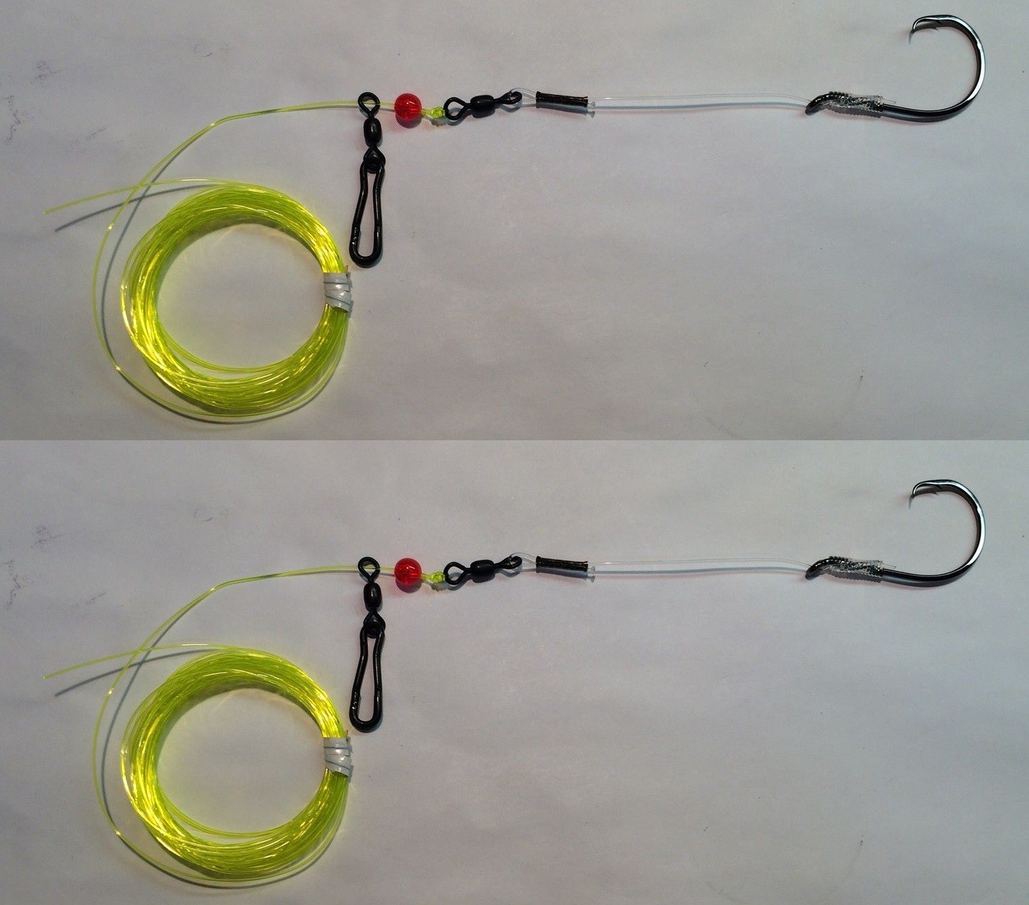 2 Pcs. Heavy Duty Hatteras Style Drum Rig with McMahon Snap Fish Finder ...