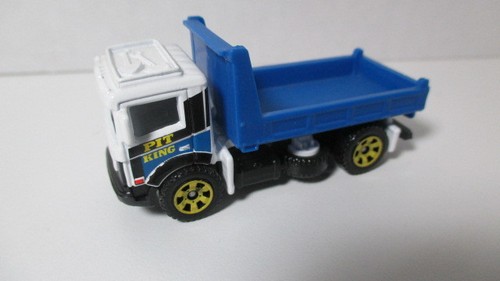 Loose mint Matchbox 2013? PIT KING truck white & blue | eBay