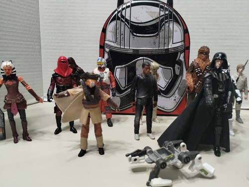 Huge Lot Of Star Wars Figures W/ Tin Box Accessories 3.5' HTF VG+ | eBay