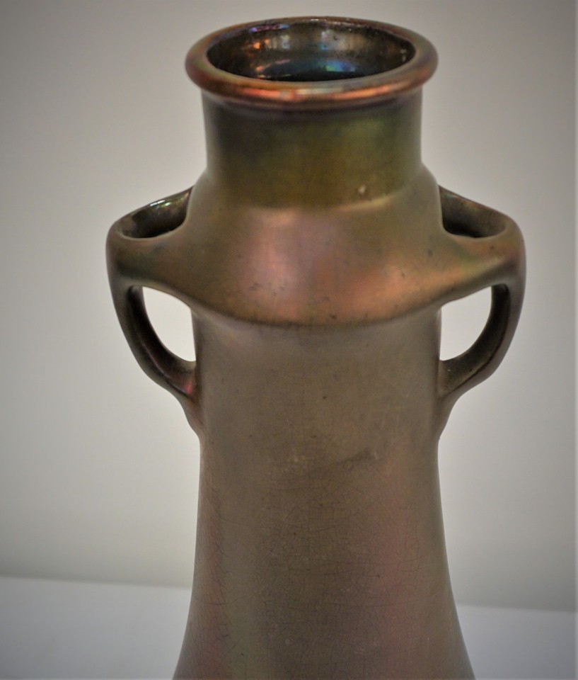 Leaves and Berries Vase Clement Massier Style, Art Nouveau c. 1900 | eBay