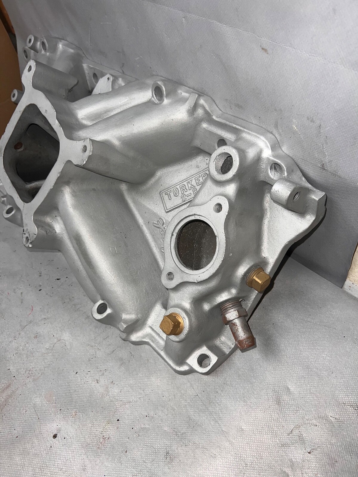Edelbrock 2745 Torker 2r Big Block Chevy Square Port Intake Manifold ...