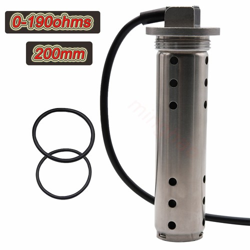 200mm Boat RV Black Water Tank Level Sensor Holding Tank Sending 0 ...