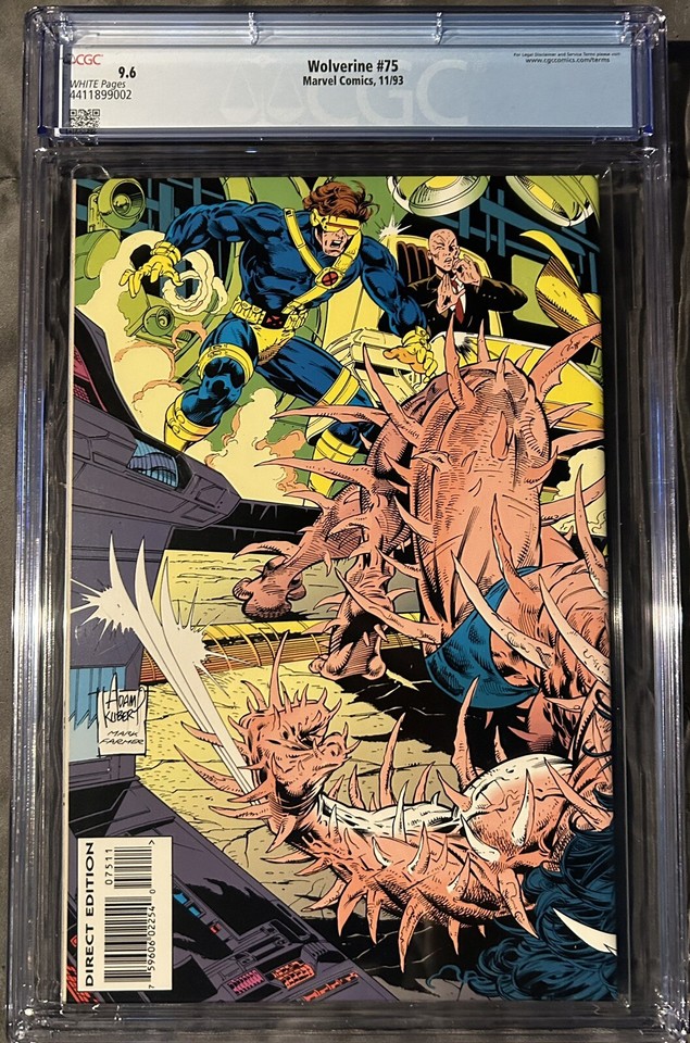 Wolverine #75 Marvel Comics 1993 CGC 9.6 Wraparound Cover | eBay