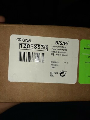 12028530 Bosch Power Module Program OEM 12028530 | eBay
