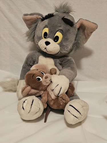 Vintage Tom & Jerry 20” Double Stuffed Plush Toy 1985 Presents Div Of ...