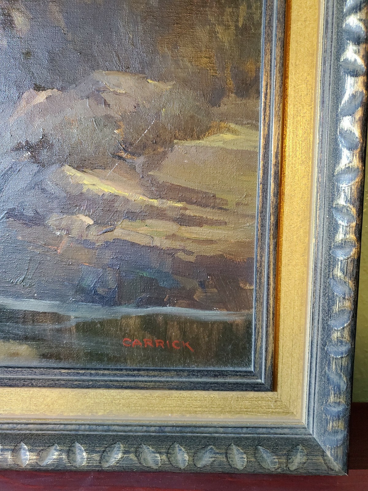 BEVERLY CARRICK SIGNED STILL LIFE WILDERNESS OIL PAINTING ORIGINAL ONE ...