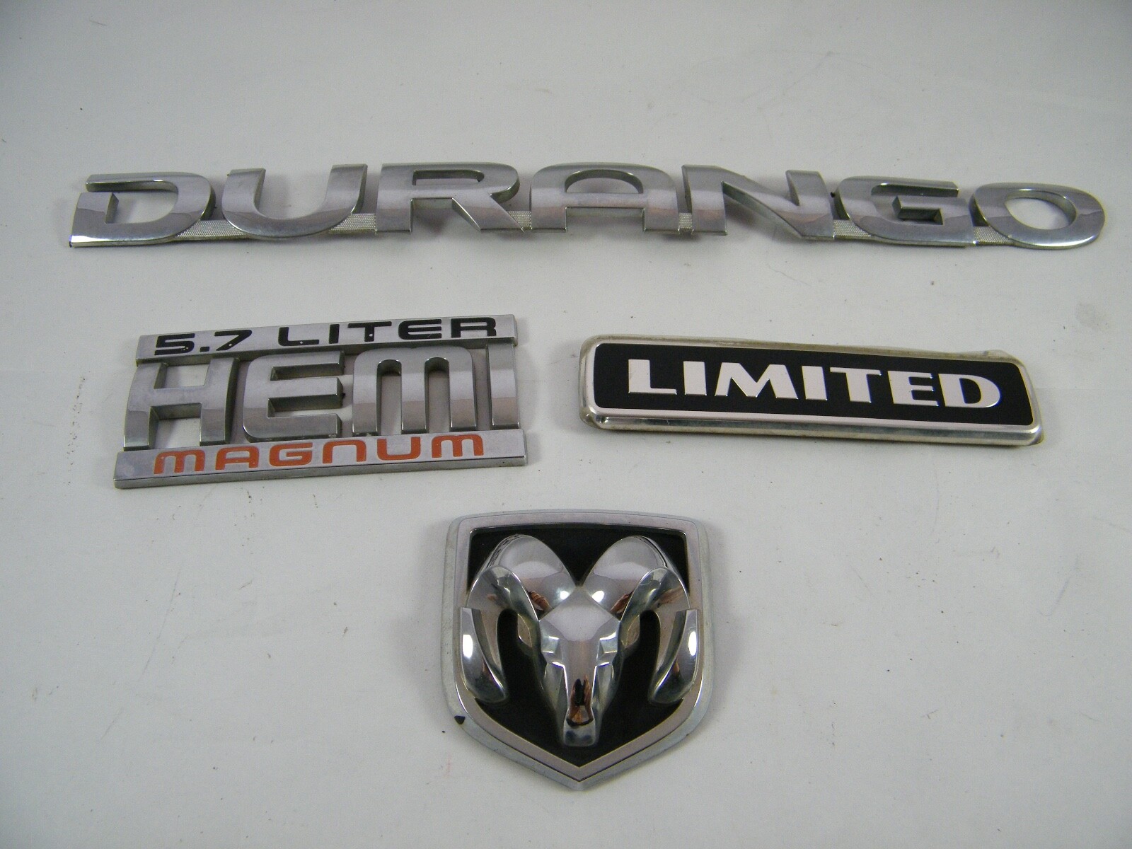 2005 DODGE DURANGO OEM EMBLEMS ~ DURANGO / 5.7 HEMI / LIMITED / RAM | eBay