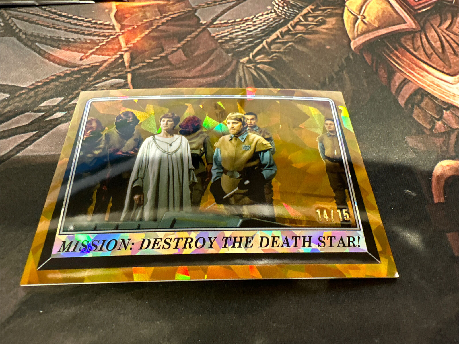 2023 Topps Chrome Sapphire Star Wars Mission: Destroy the Death Star ...