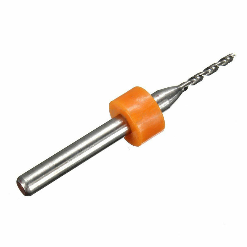 10x 0.1mm-1.4mm Holzbohrer Schaftfräser Fräser Bohrer VHM Drill Bits ...