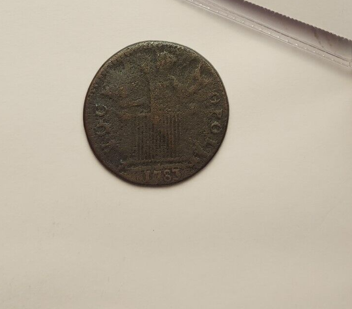 1783 Georgivs Triumpho Colonial Copper Token Coin | eBay