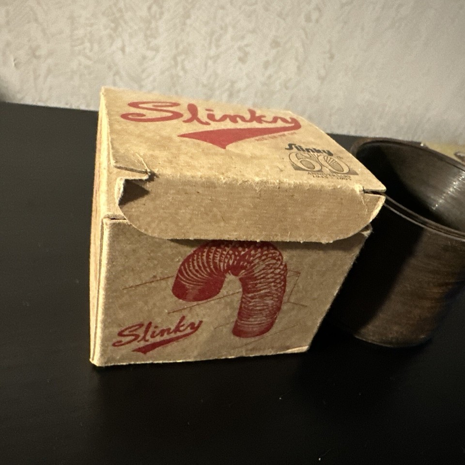 SLINKY Collectors Edition 60th Anniversary Original Metal Color w/box ...