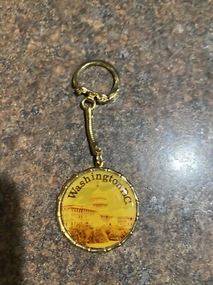 Washington D.C. Souvenir Metal Keychain | eBay