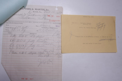 1929 Lamson Goodnow Watters Martin Norfolk VA Ephemera L728A | eBay