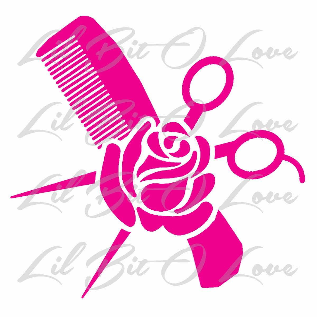 Scissors And Comb Clip Art