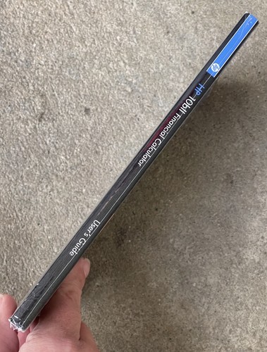 HP 10bII Financial Calculator Manual Users Guide ONLY NO CALCULATOR ...