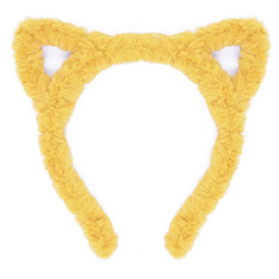 Cat Ears Womens Headband Plush Wash Face Hair Hoop Headwear Girl Cute ...
