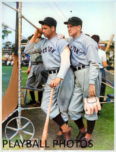 Jimmie Foxx & Joe Cronin Colorized 8x10 Print-FREE SHIPPING | eBay