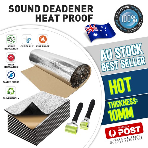 2-10M Sound Deadener Insulation Heat Proof Noise Proofing Foam Car Auto ...