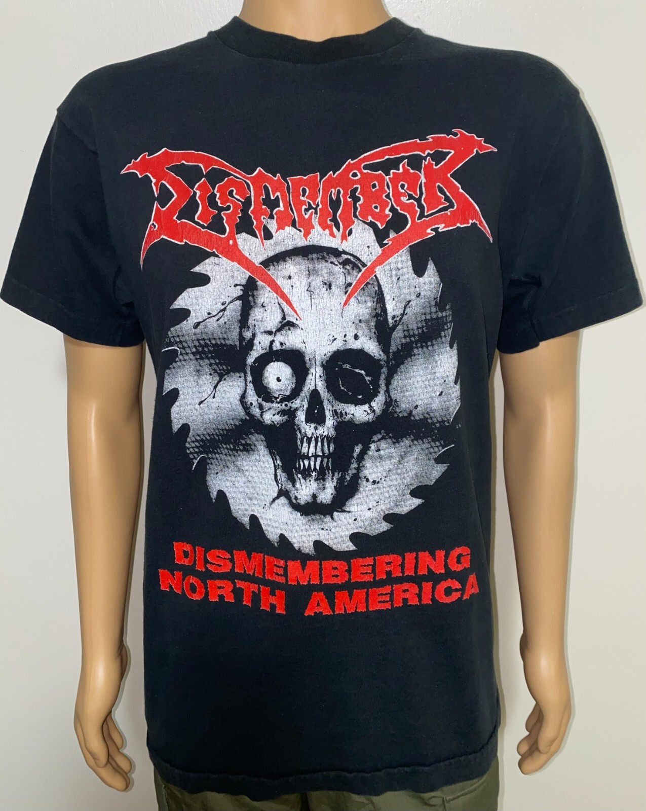 DISMEMBER 1993 North American tour shirt Large - Gem