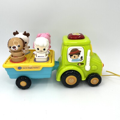 VTech Sort and Wiggle Tractor Light and Sounds | eBay