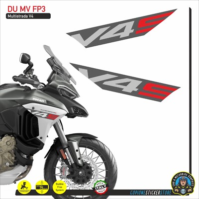 Compatible Graphics Side Panel Conveyors DUCATI MULTISTRADA V4S fp3 | eBay