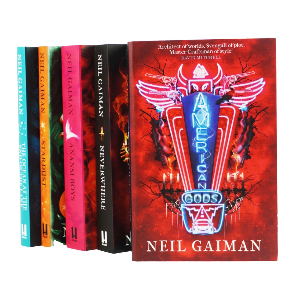The Neil Gaiman Collection 5 Books Box Set - Fiction - Paperback | eBay