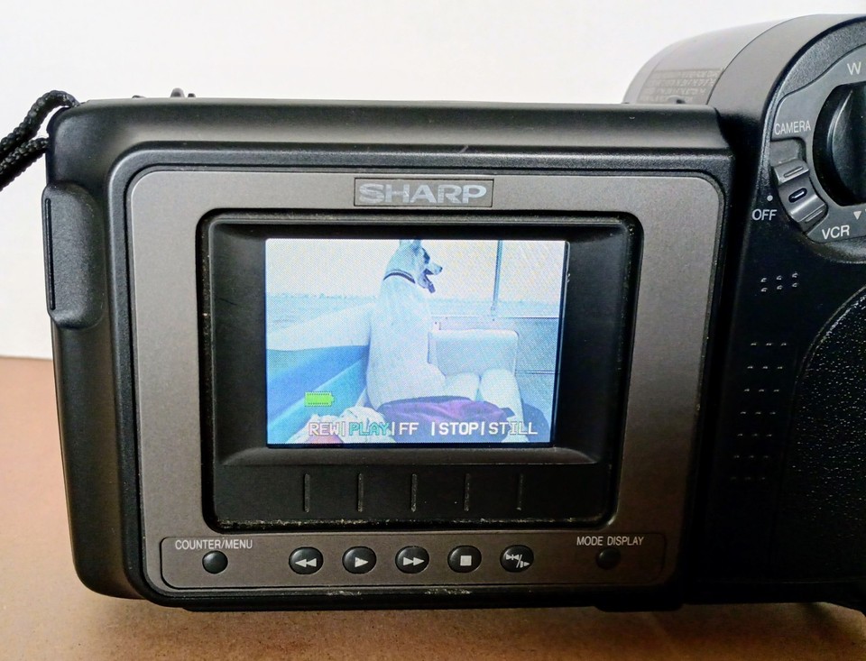 Sharp VL-E33U Viewcam Video Camera Hi Fi Monaural w/ Accessories Read ...