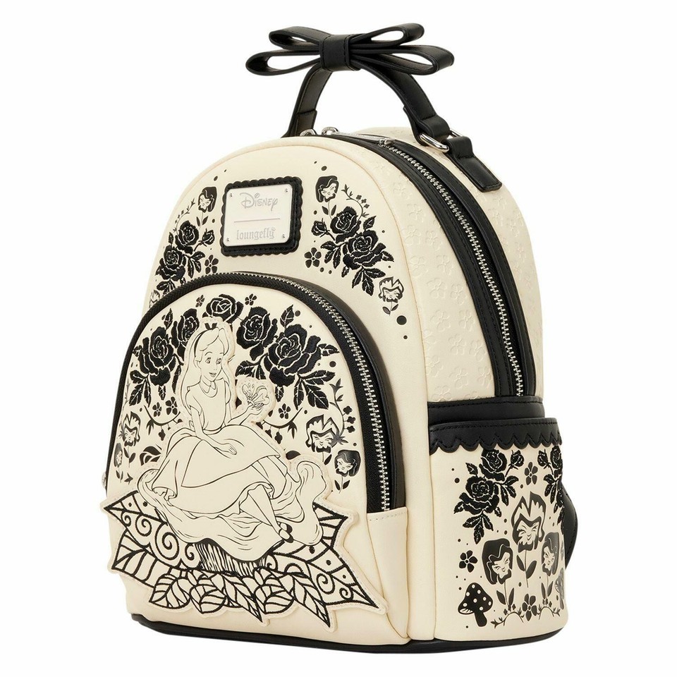 Loungefly Alice Nel Paese Delle Meraviglie Floral Mini Zaino | eBay