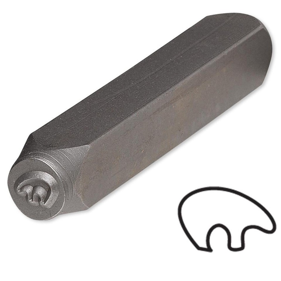 Steel Design Stamp Punch Tool to Embellish Metal, Plastic, Jewelry ...