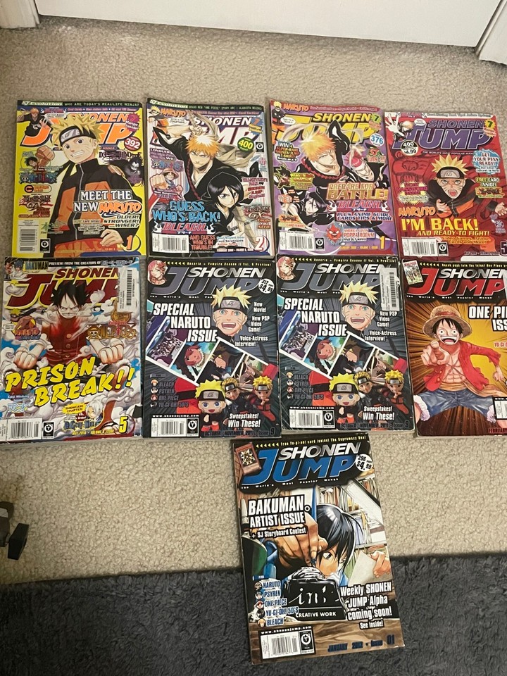 Shonen Jump Manga Magazine You Pick! 2003-2012 REDUCED PRICE WHEN ...