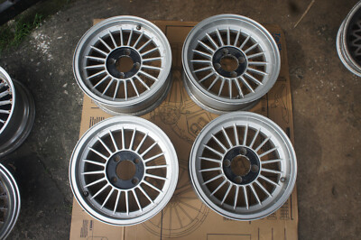JDM Linea Sport Crimson Asahi 15" Fins wheels for datsun AE86 Hachiroku ...
