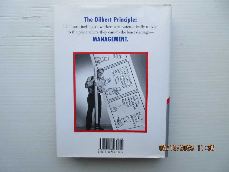 The Dilbert Principle by Scott Adams (1996) First Ed. | eBay